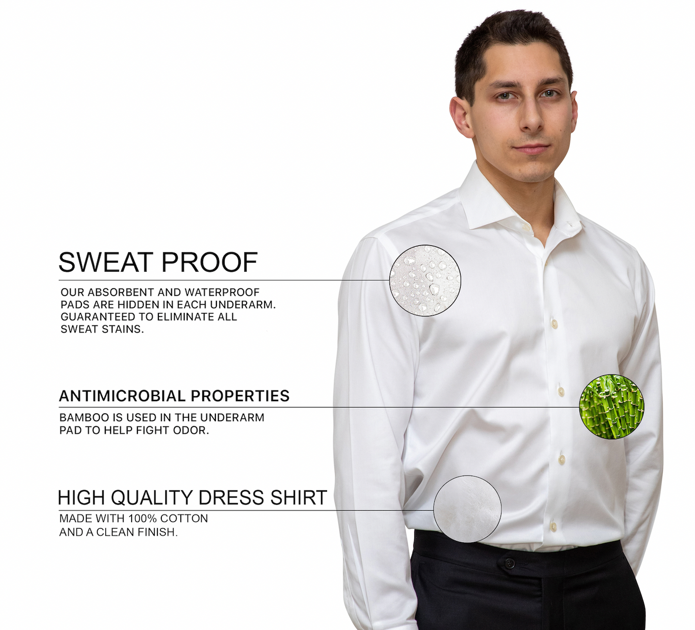 Introducing: The Sweat Proof Dress Shirt for Men | Social Citizen